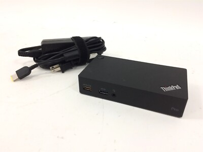 Lenovo ThinkPad 40A7 USB 3.0 Pro Dock 40A70045US DK1522 Docking Station ...