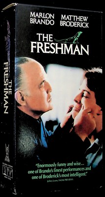Marlon Brando, Matthew Broderick - the Freshman Vhs Comedy Tristar 1990 ...