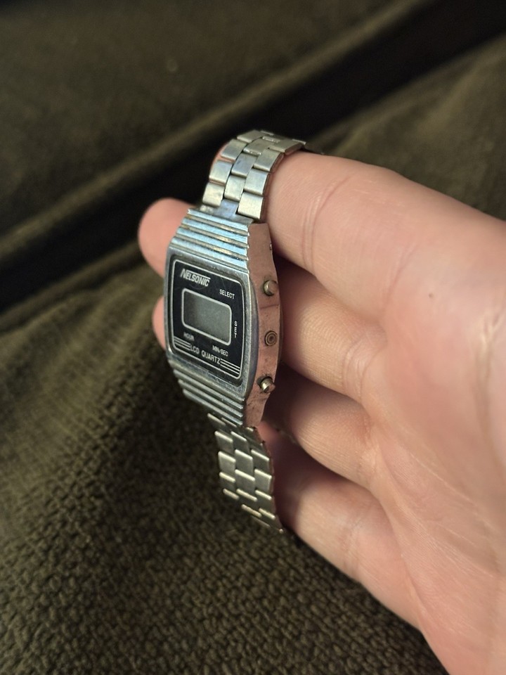 Vintage 80s Digital Watch Nelsonic | eBay