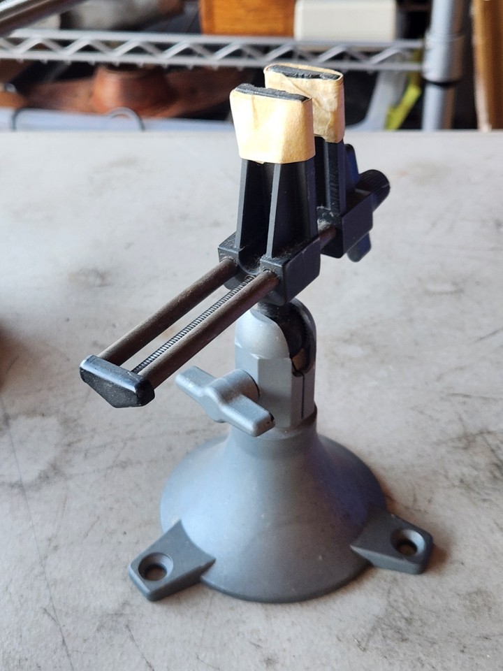 LOT OF 2 PANAVISE Light Duty Multi-Angle Vise Third Hand Cross Locking ...