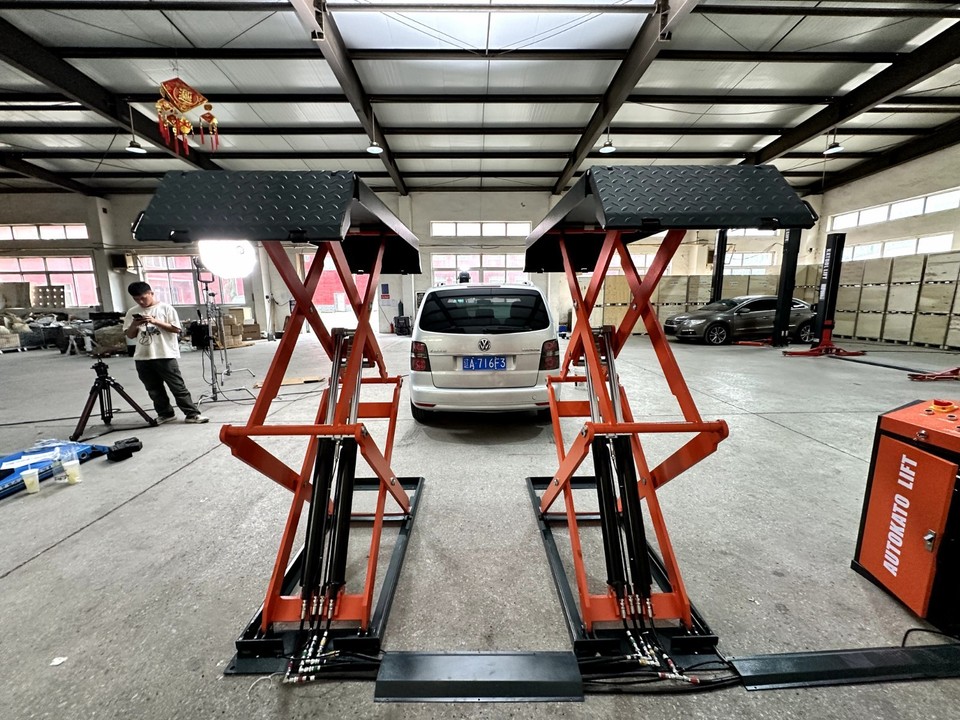 Electric Lock Release 110V Full Rise Scissor Lift Mid Rise Lift Auto ...