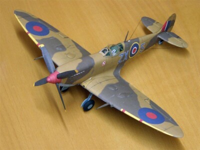 1:33 Scale UK Supermarine Spitfire IXc DIY Handcraft PAPER MODEL KIT | eBay