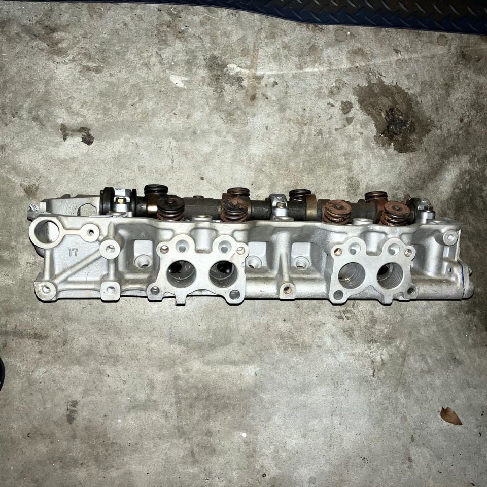 1983 Toyota 20R Cylinder Head Rare Intake pic added 08/01 | eBay