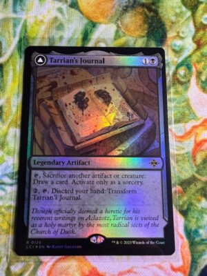 Tarrian's Journal (Foil) MTG: LCI *Pack Fresh* | eBay