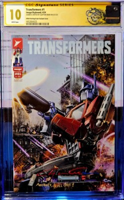 Transformers #1 CGC 10 not 9.8 Crain Optimus Prime Remark 5/6 5th ...