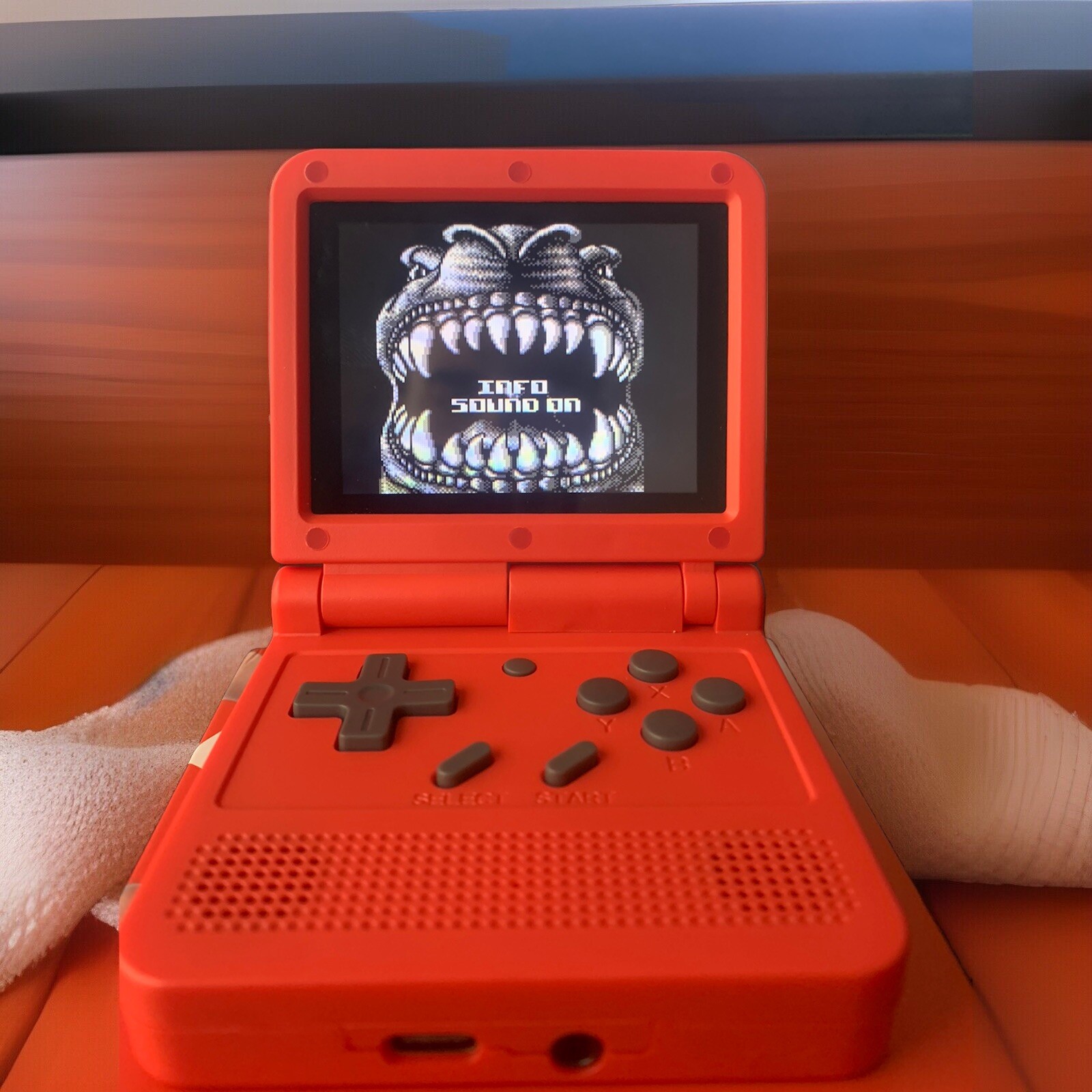 Nintendo Game Boy Advance SP Handheld System - Flame Red for sale ...