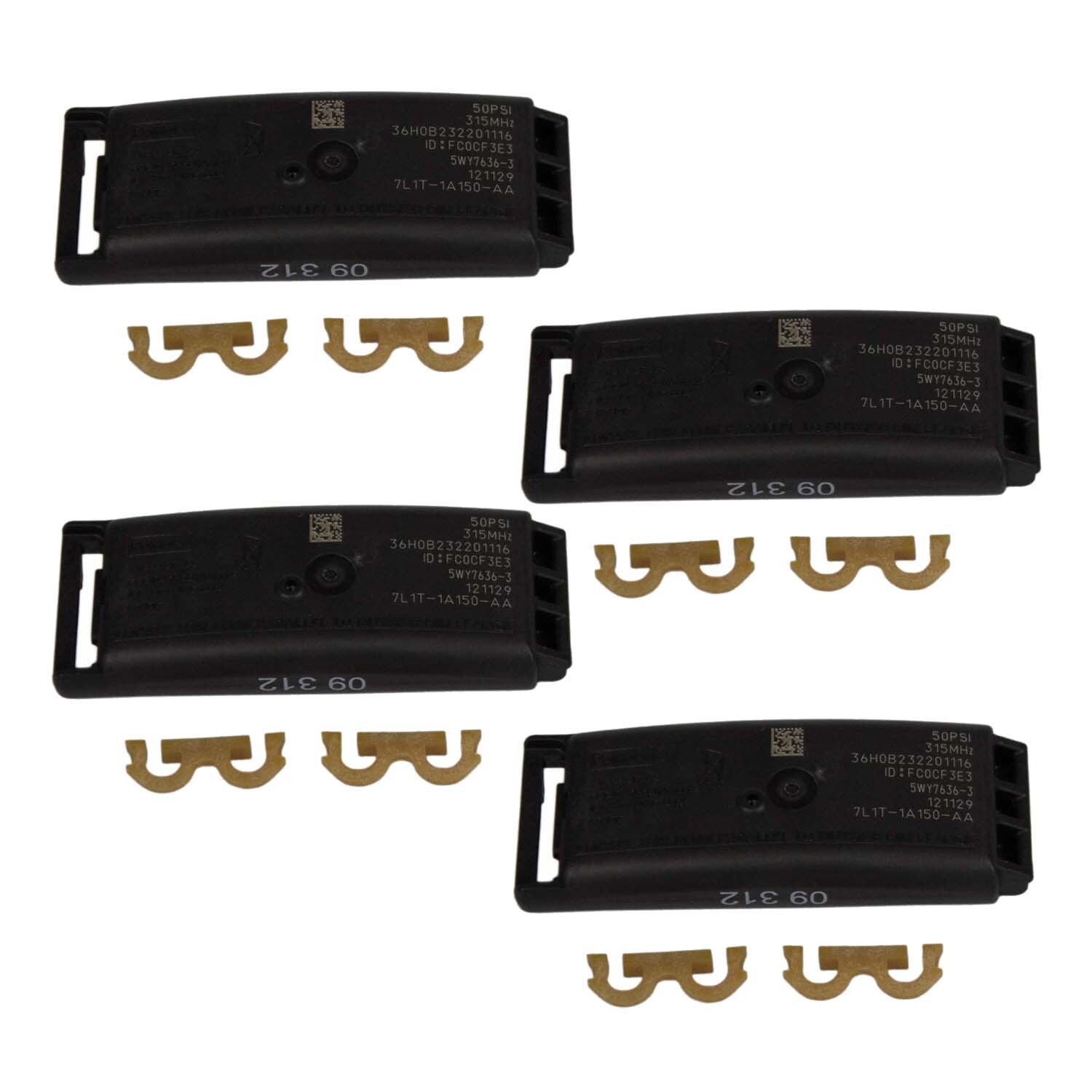 Motorcraft OEM Set 4 TPMS Remote Tire Pressure Sensors For Ford Lincoln ...