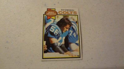 1979 TOPPS #195 ED SIMONINI FOOTBALL CARD | eBay