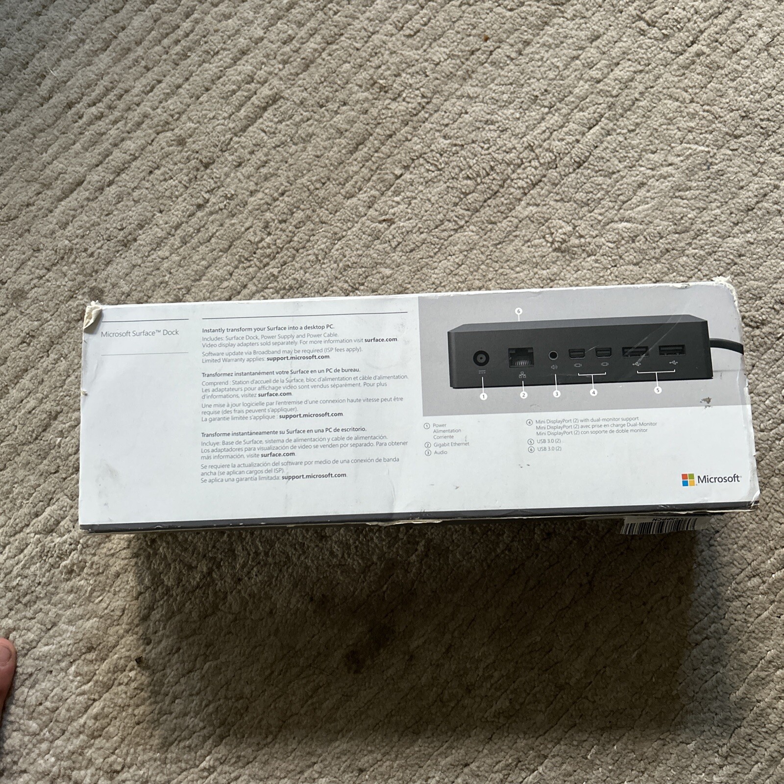 Buy Microsoft Surface Dock Station (PD9-00003) online | eBay