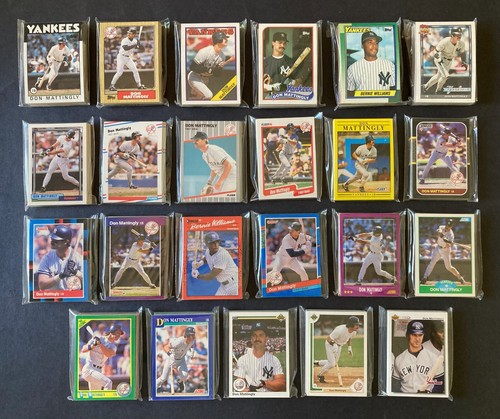 NEW YORK YANKEES Team Set Bonanza Lot - 23 Different Sets - 651 Total ...