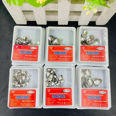 TOR VM Dental Sectional Contoured Matrices Refill Matrix Band Large ...