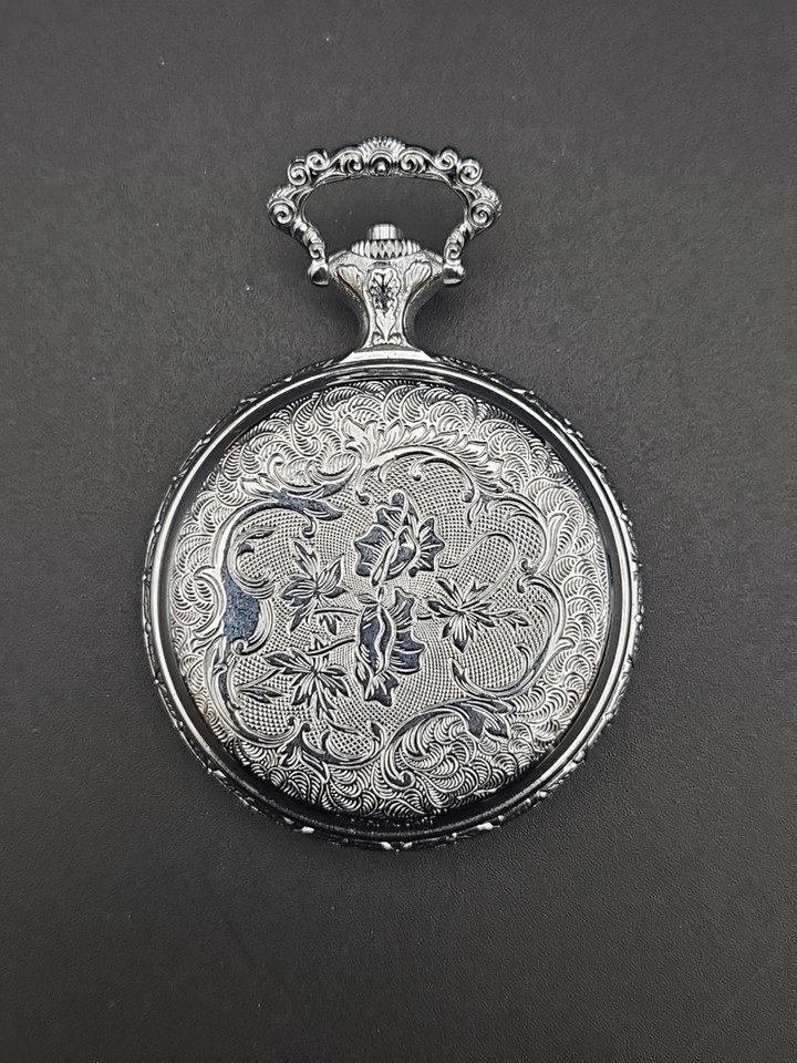 Vintage Timex Locomotive Train Railroad Pocket Watch - Currently ...