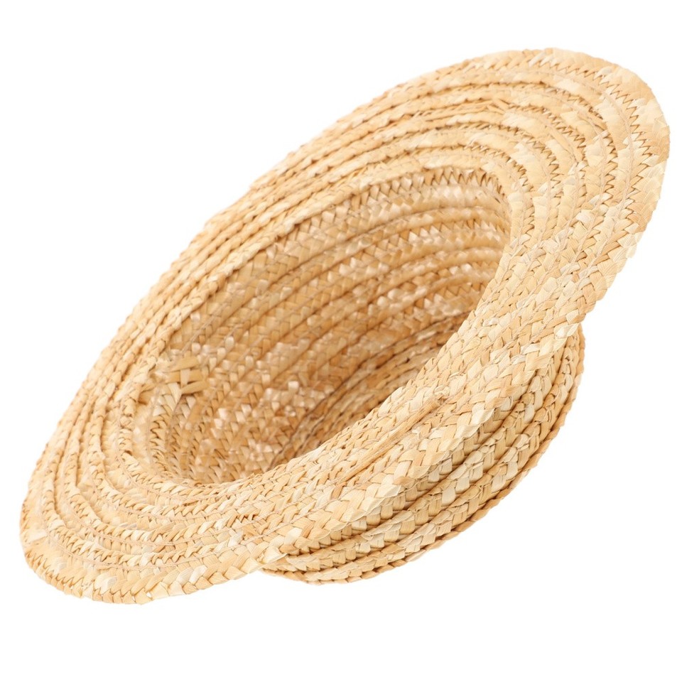 Mini Imitation Straw Knitting Hats Micro Landscape Ornament DIY Prop ...