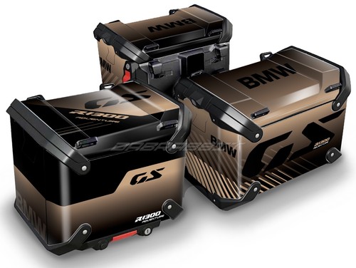 NEW Graphic kit for BMW R1300GS ADV Side Panniers & Top Box Decal Kit ...