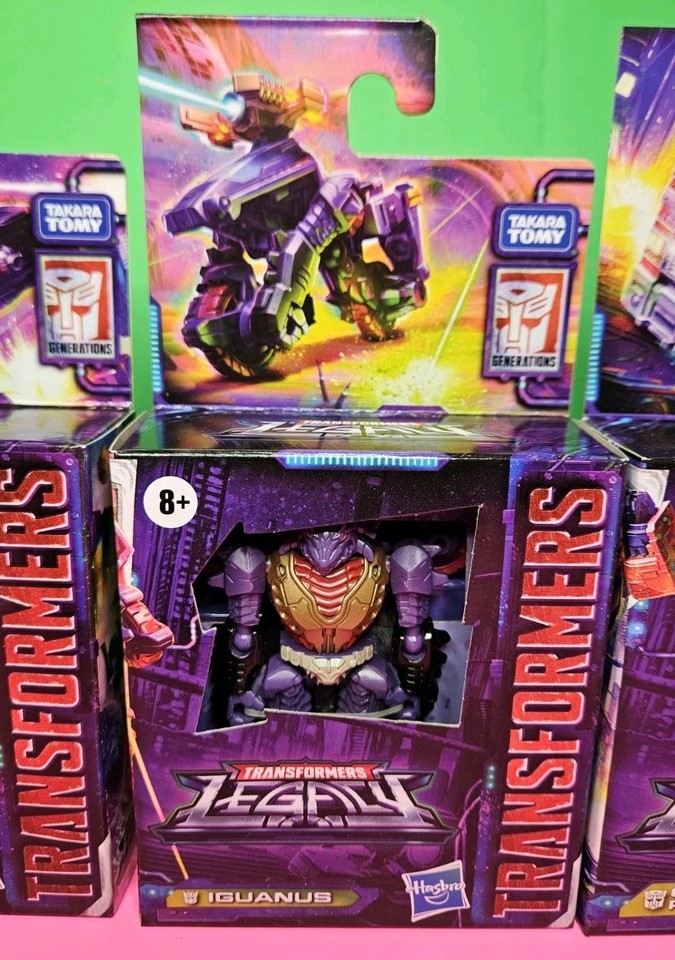 Set 4 Transformers Legacy Core Set Optimus Prime Shockwave Megatron ...