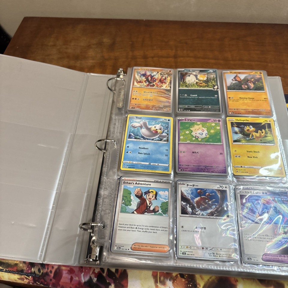 Pokémon Card Collection - Binder Included – Japanese | eBay