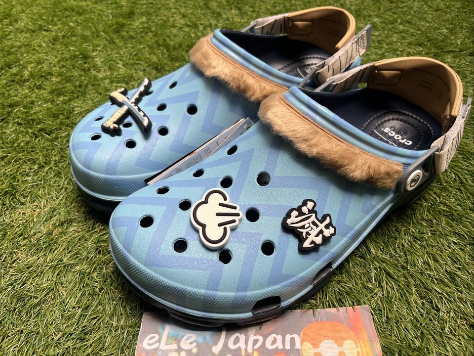 crocs Demon Slayer Inosuke All Terrain Clog 212432-90H Blue Unisex Slip ...