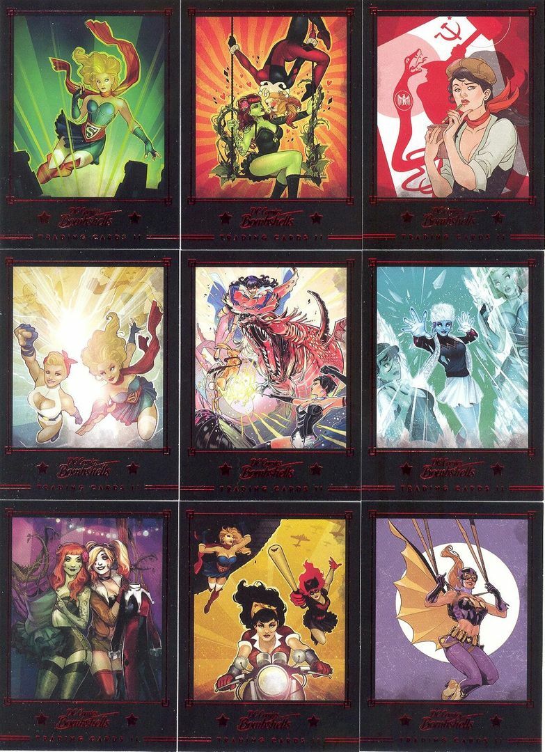 2018 Cryptozoic DC Comics Bombshells Ser 2 Trading Cards Covers Insert ...