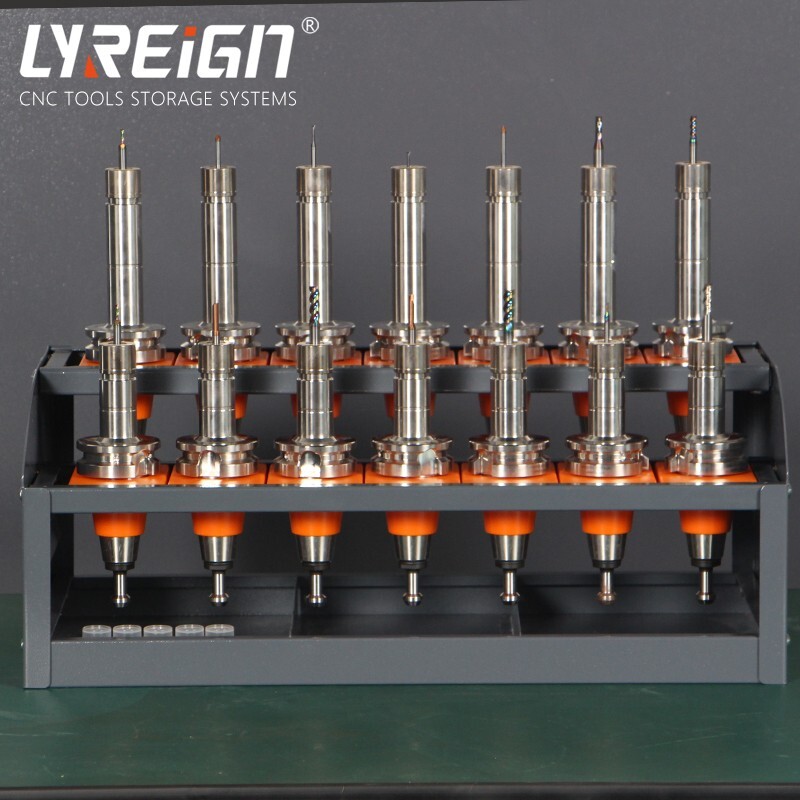 40 Taper Tool Wall Rack CAT40 BT40 Tool Holder Storage Tray CNC Storage ...