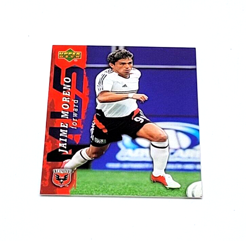 2006 Upper Deck MLS Soccer Jaime Moreno DC United #43 Trading Card | eBay