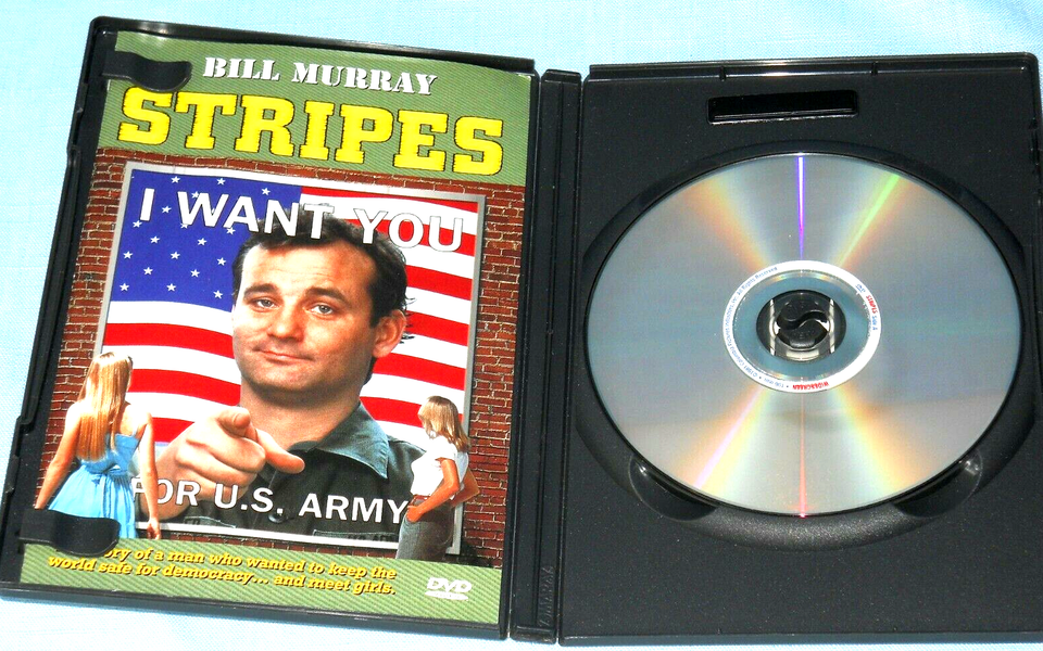VTG STRIPES I WANT YOU FOR THE U.S. ARMY BILL MURRAY DVD IN ORIGINAL ...