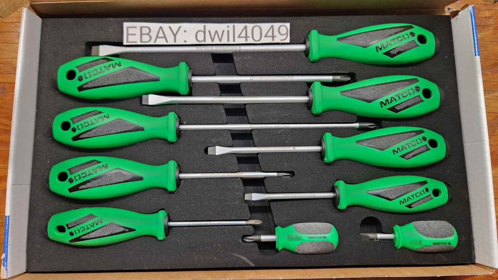 Matco+Tools+10+PC+Premium+Top+Torque+II+Screwdriver+Set+SSPCG10C for ...