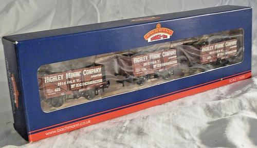 BACHMANN 37-080F SVR Ltd Edition Wagon 3 Set Highley Mining Co Boxed OO ...