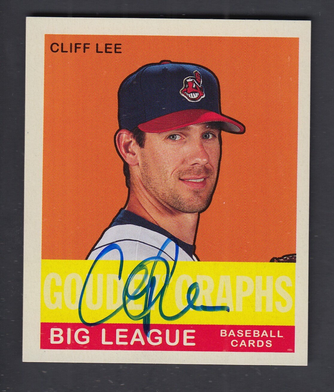 Cliff Lee 2007 Upper Deck Goudey Sport Royalty On Card Autograph | eBay