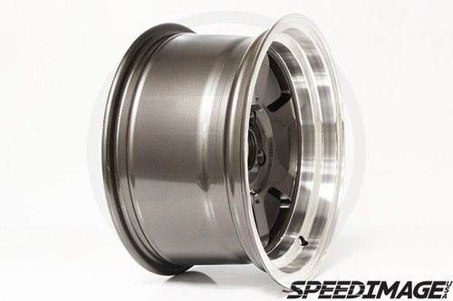 ROTA WHEELS GRID V 15X8 +0 4X114.3 GUNMETAL POLISH LIP DATSUN 240Z ...