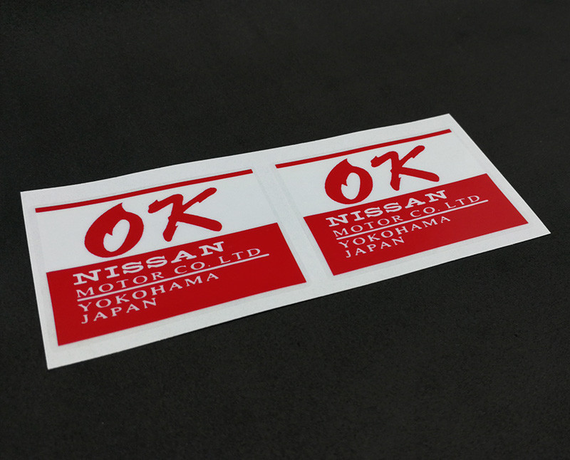 OK NISSAN DECALS, STICKERS for Inside/Outside Window, Datsun, 240Z ...