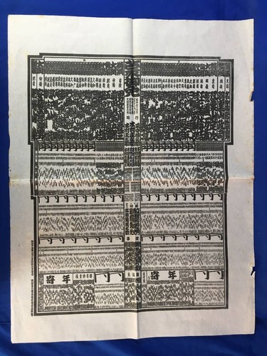 Pre-War 1945 Sumo Banzuke Mongomen Yokozuna Futabayama Vintage Poster ...