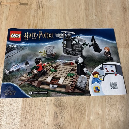 Lego Harry Potter 75965 The Rise Of Voldemort Instruction Manual Only ...