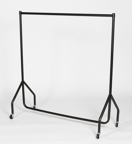SUPER Heavy Duty 4ft Double Top Parallel Garment Hanging Rail Storage ...