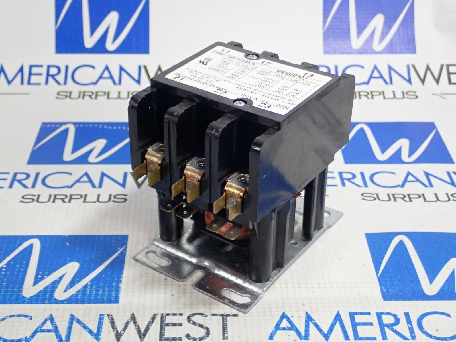 PRODUCTS UNLIMITED HN53HF122 CONTACTOR 120VAC 50/60HZ COIL | eBay