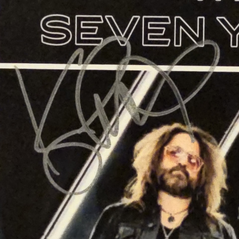 Buckcherry Hellbound Tour Autographed Signed Chickasha OK Concert ...