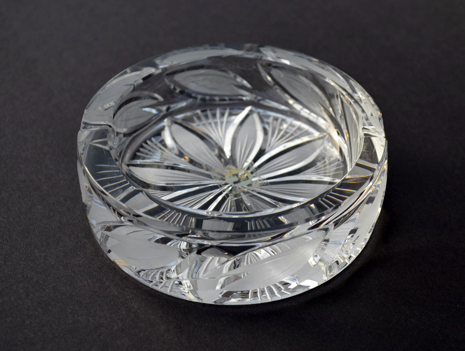 Vintage Rogaska Crystal Ashtray, Hand-Made (Boris Kidric Collection ...