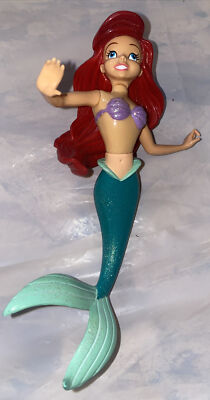 Disney on Ice 8" Little Mermaid Ariel PVC Poseable Shimmering Figure ...