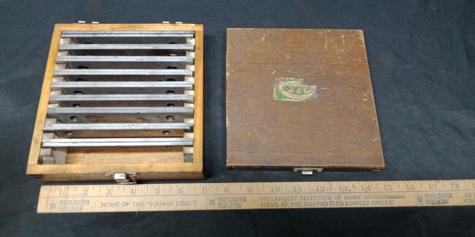 Machinist Parallel Set Used with box | eBay