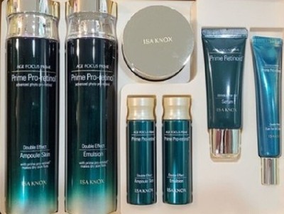 Isaknox Age Focus Prime Double Effect 3pcs Set Anti Aging Wrinkle care ...