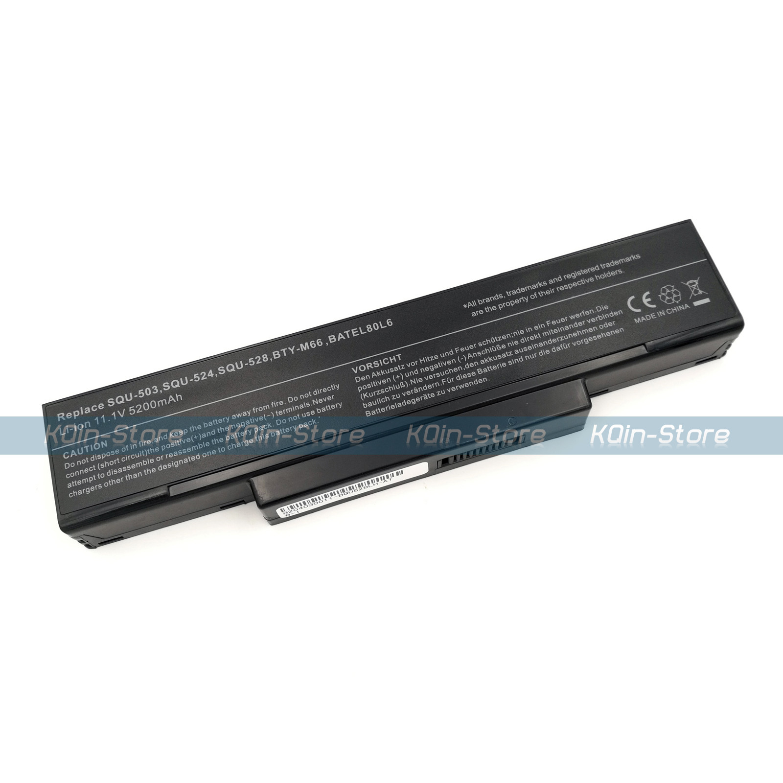 Battery for Asus A9 F3 MSI M660 M662 M670 BTY-M66 BTY-M68 A32-F3 SQU ...