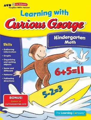 The Learning Company Learning with Curious George Kindergarten Math ...