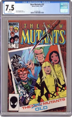 New Mutants #32 CGC 7.5 1985 4532951008 | eBay