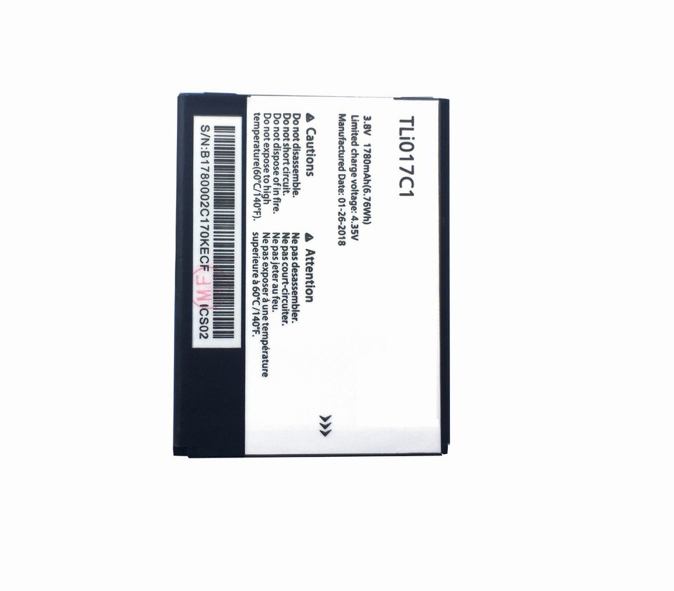 New TLi017C1 Battery For Alcatel One Touch Jitterbug Greatcall Flip ...