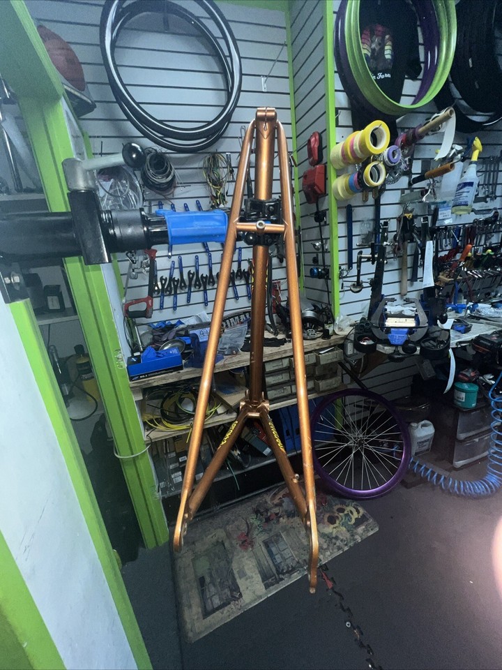 80s Serotta Road Frame Custom Geometry Burnt Orange 55tt 57st | eBay