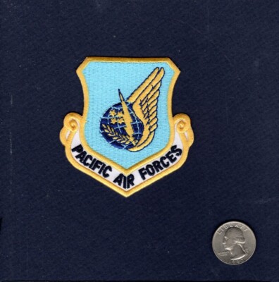 PACAF Pacific Air Forces COMMAND USAF Squadron Patch | eBay