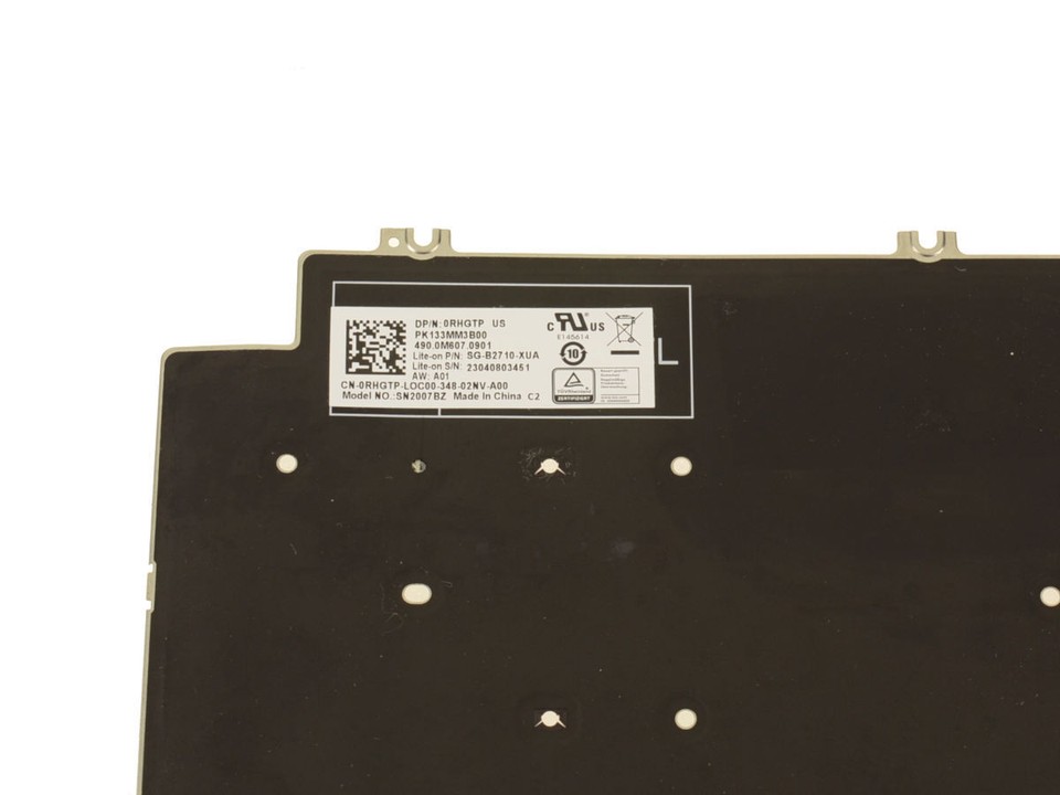 Dell OEM Latitude 5520 5521 5530 Precision 3560 3561 Laptop Keyboard ...