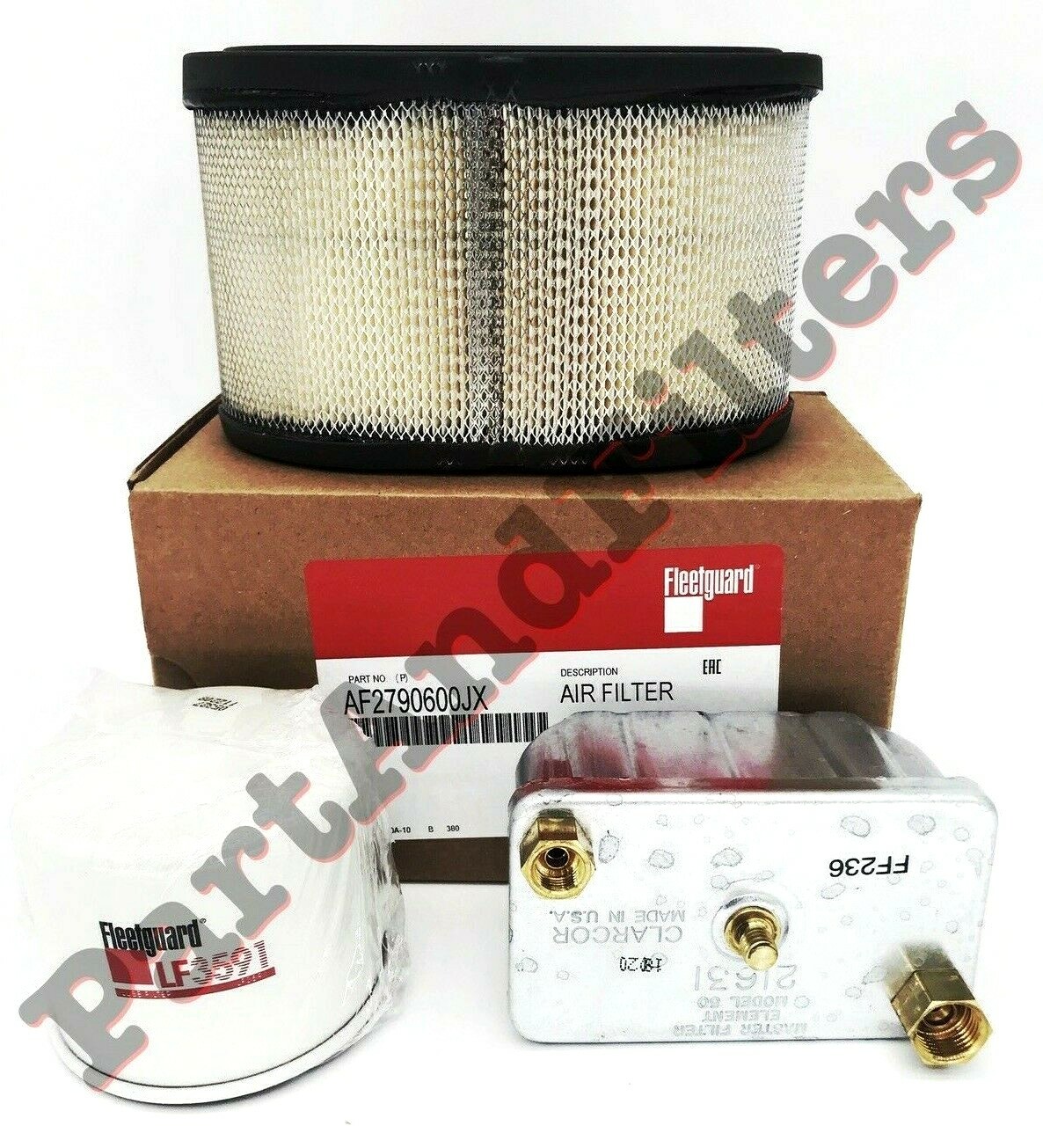 FLEETGUARD AF25550 - Air filter cross reference