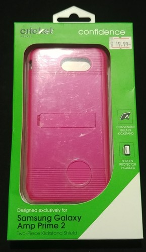 Samsung Galaxy Amp Prime 2 Smartphone Case - Two Piece Kickstand Shield ...