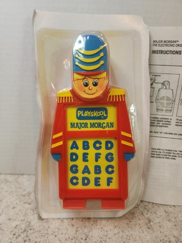Playskool Major Morgan The Electric Organ Musical Toy Soldier Vintage ...