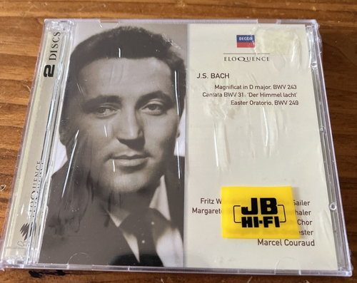 J.S Bach - Magnificat in D Major - Marcel Couraud CD 28948036899 | eBay